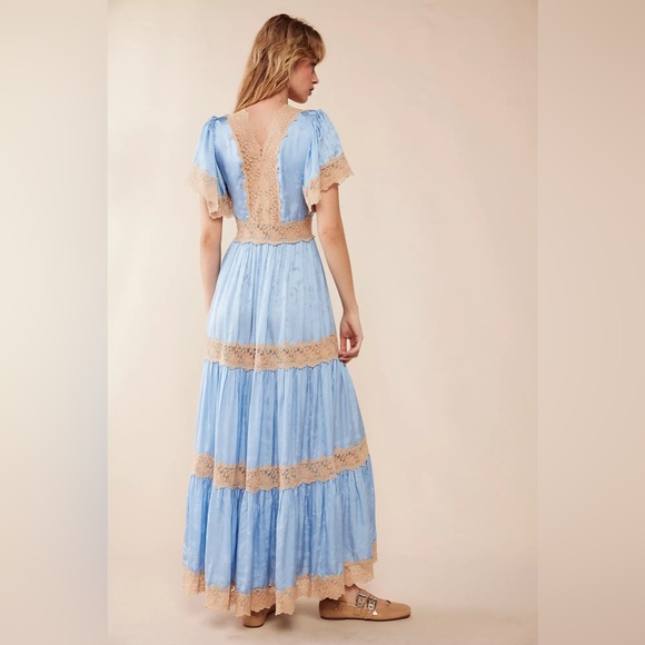 Spell | Dresses | Nwt Spell Ocean Gown | Poshmark